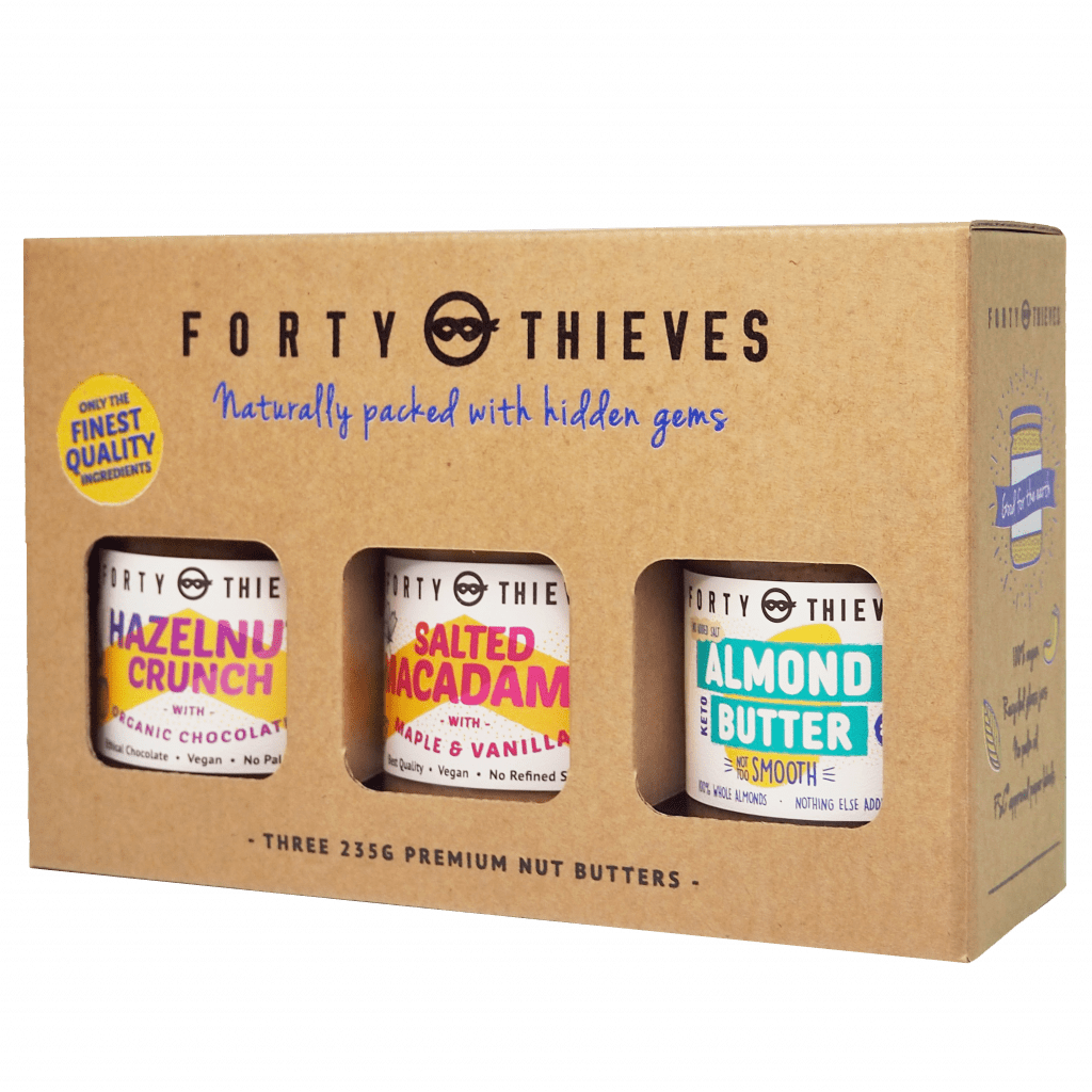 Gourmet Nut Butter Gift Pack | Forty Thieves